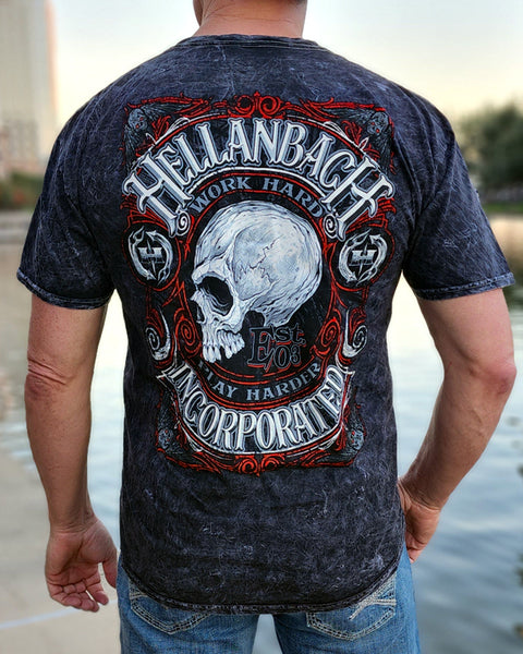 Work Hard Mineral Washed Premium Shirt – Hellanbach Inc.