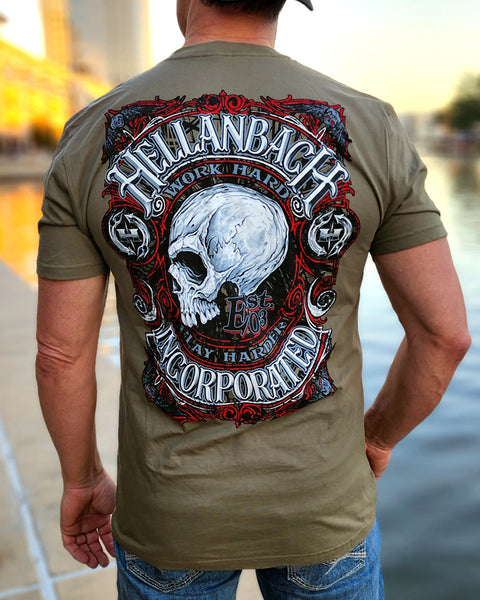 Work Hard T-Shirt – Hellanbach Inc.