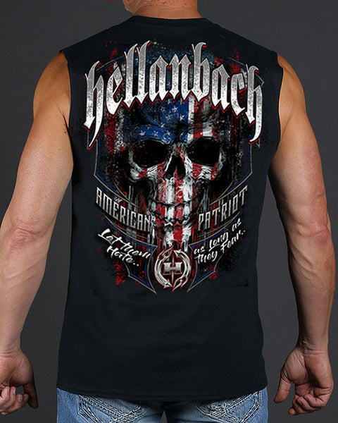 Hellanbach Inc. American Patriot As Long as They Fear Sleeveless T-Shit